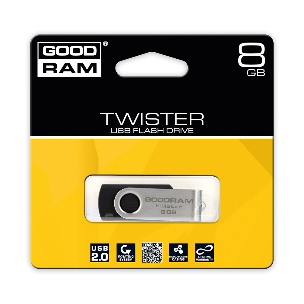 Pendrive GOODRAM UTS2 8 GB USB 2.0 - Sklep, Opinie, Cena w Allegro.pl