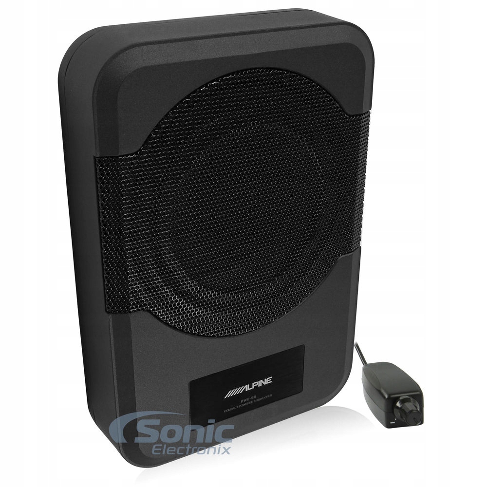 Subwoofer samochodowy Alpine PWE-S8 120 W - Sklep, Opinie, Cena w Allegro