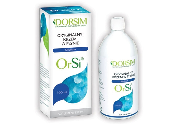 Dorsim Krzem Organiczny Orsi W Płynie 500Ml (5907779988537) • Cena ...