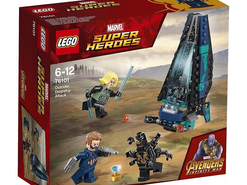 Lego @@@ ATAK STATKU OUTRIDERÓW 76101 @@@ Avengers (5702016110418 ...