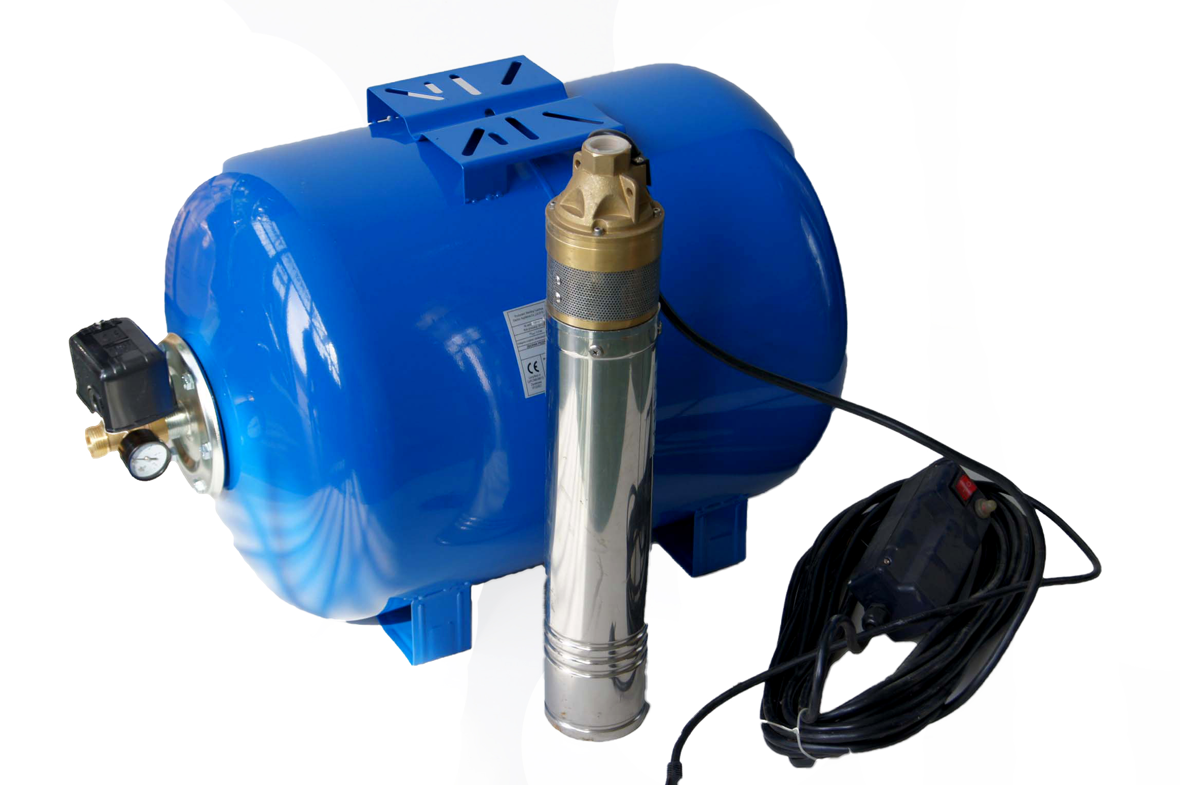 ZESTAW HYDROFOROWY 80 L POMPA GŁĘBINOWA SKM 150 (5902341050483) • Cena ...