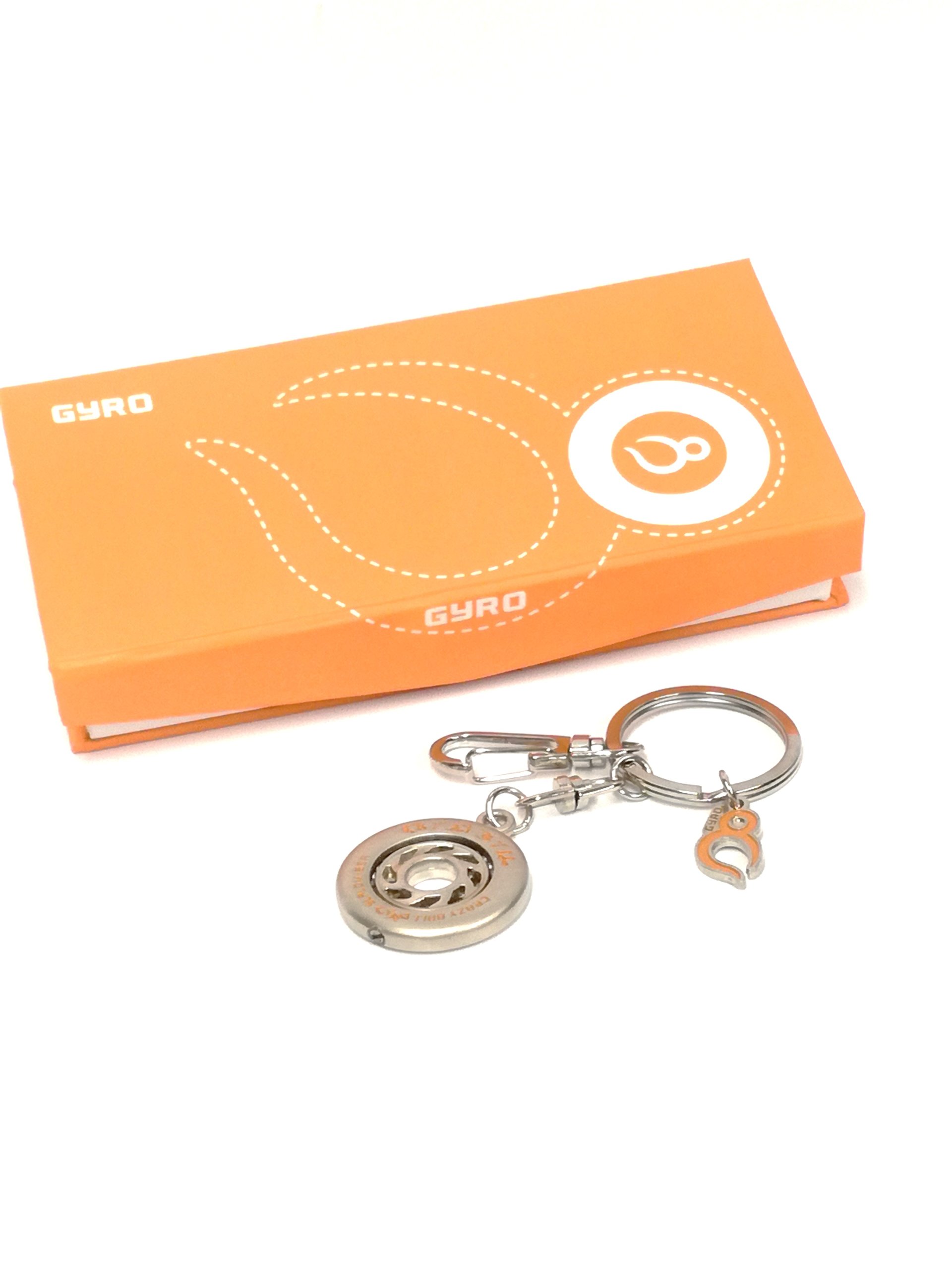 BRELOK DO KLUCZY GYRO STEEL KEY HOLDER ROLLINN - 3701118873803 ...