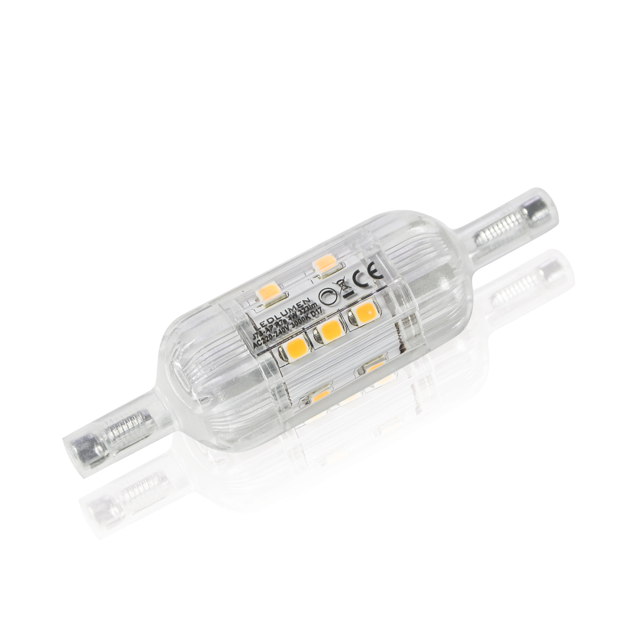 Żarnik R7s 4W LED 323lm 78mm Ciepła Ściemnialna (5902510902568) • Cena ...