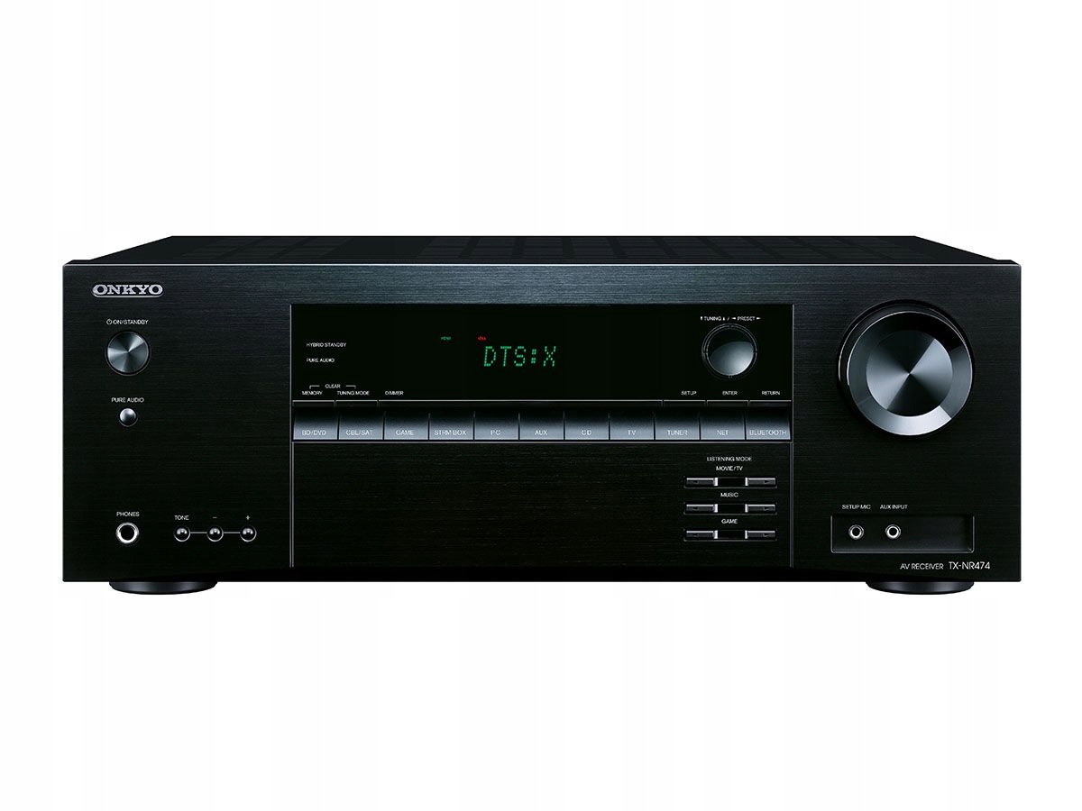 Onkyo TX-NR474 - Amplituner Kina Domowego 5.1 - 7431185143 - oficjalne archiwum allegro