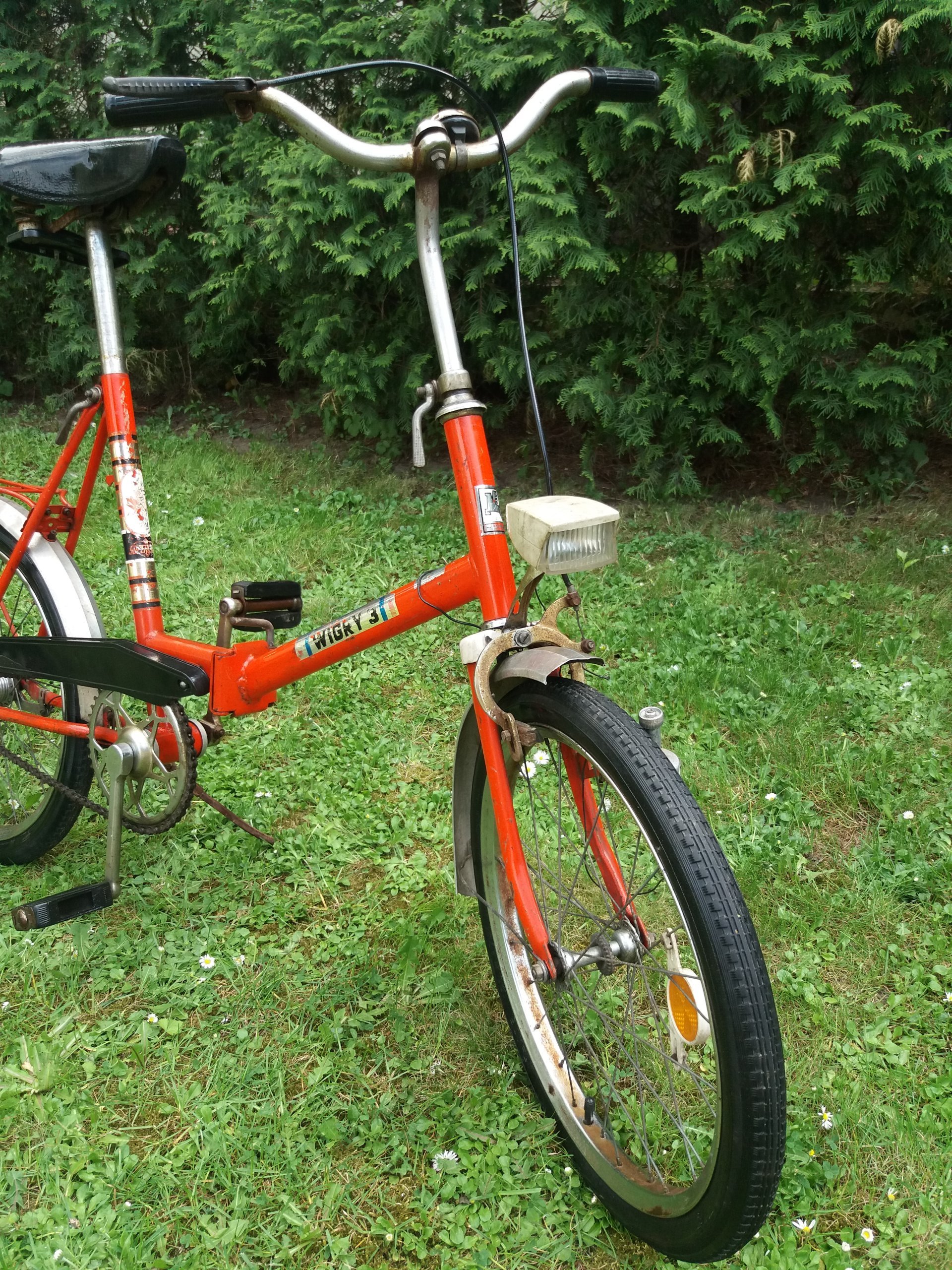 Rower Romet Wigry 3 składak PRL zzr Orginał 1984 r - 7327074209 ...