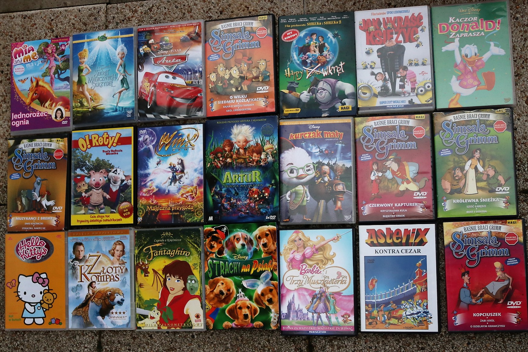 BAJKI DVD DISNEY, PIXAR, JETIX, 100 TYTUŁÓW. - 7095075360 - oficjalne ...