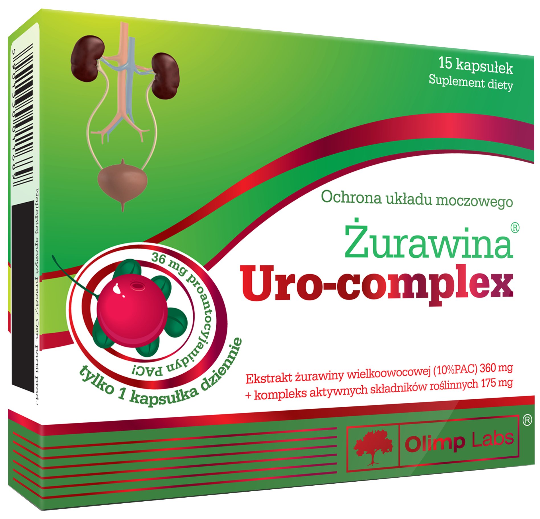 Olimp Żurawina Uro-Complex 15 kaps. DROGI MOCZOWE - 4981260726 ...