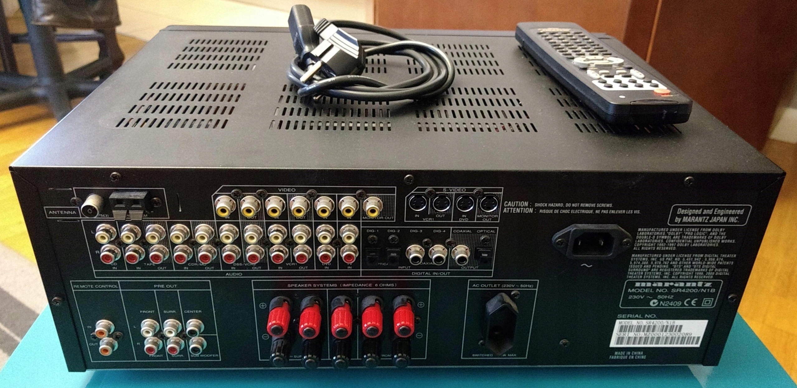 AMPLITUNER Marantz SR4200 - SUPER OKAZJA!!! - 7546711296 - oficjalne archiwum allegro