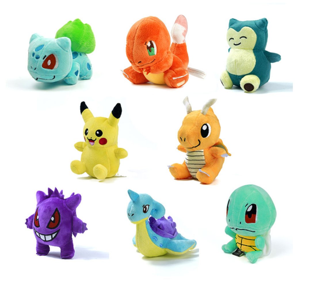 MASKOTKA POKEMON EEVEE DRAGONITE SQUIRTLE INNE 15 - 6824961632 ...
