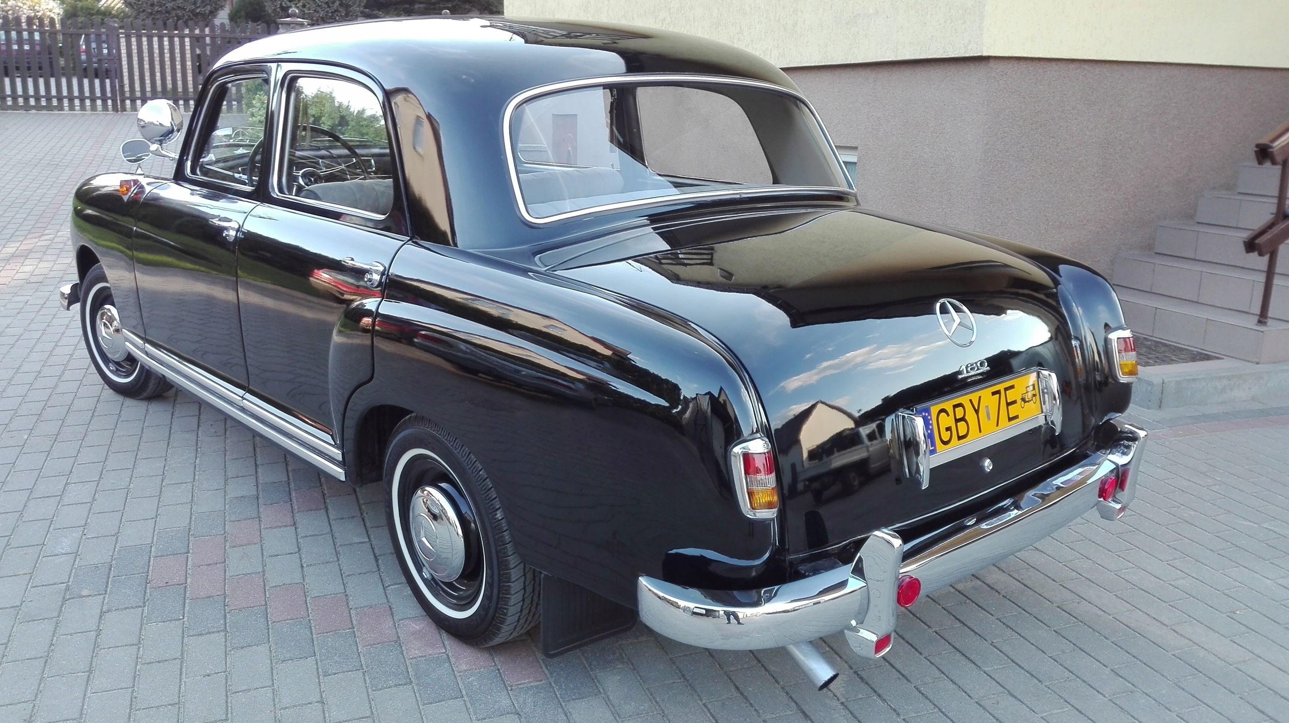 Mercedes zabytkowy W120 Ponton 1954 rok Rarytas!!! - 7724772211 ...