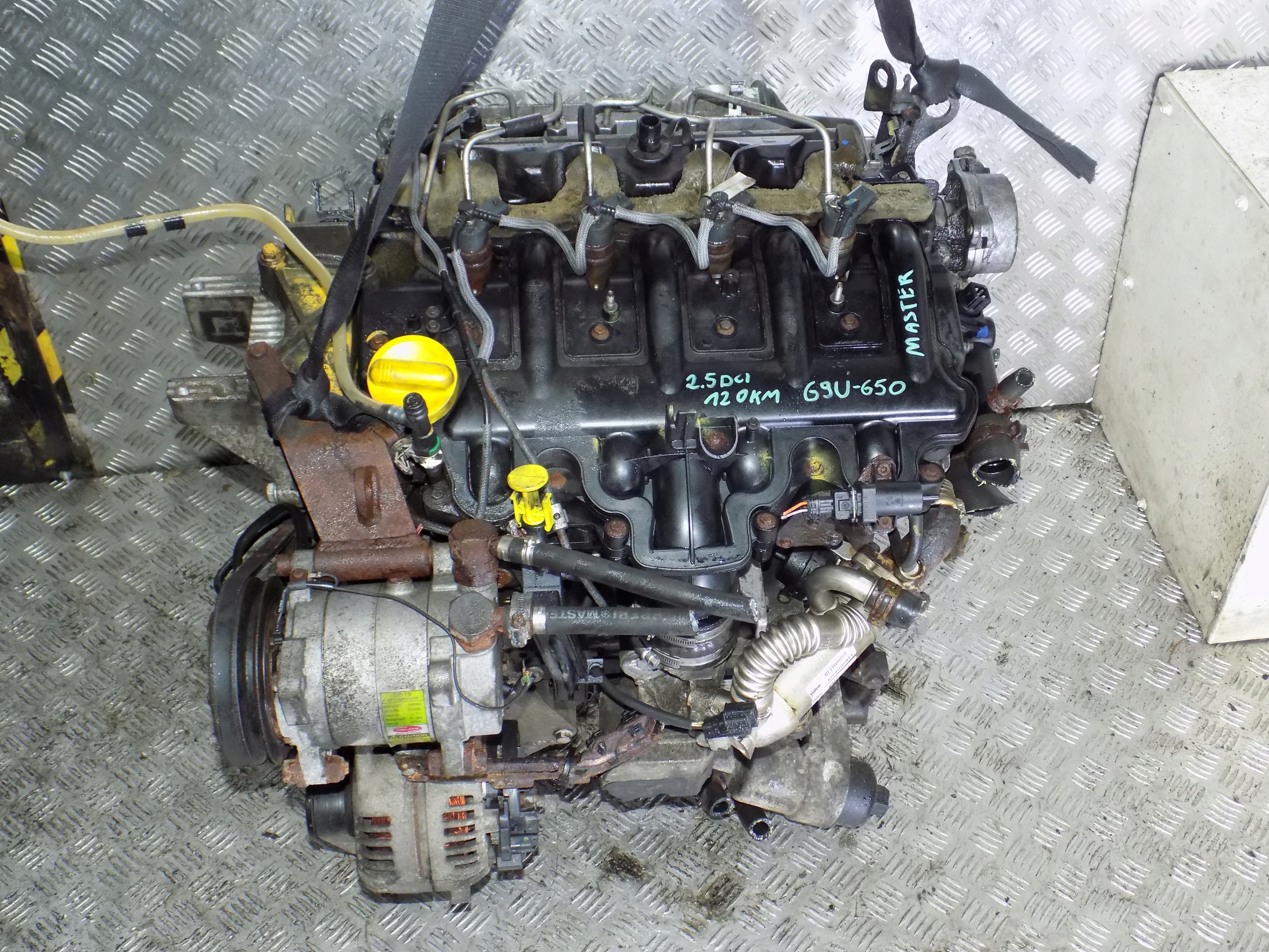 SILNIK RENAULT MASTER 2.5DCI 120KM G9U650 - 7472482621 - oficjalne ...