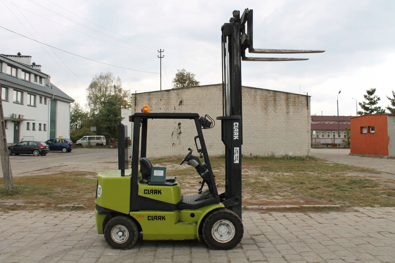 Wózek Widłowy CLARK CDP30. Książka UDT. Stan BDB. - 7594226453 ...