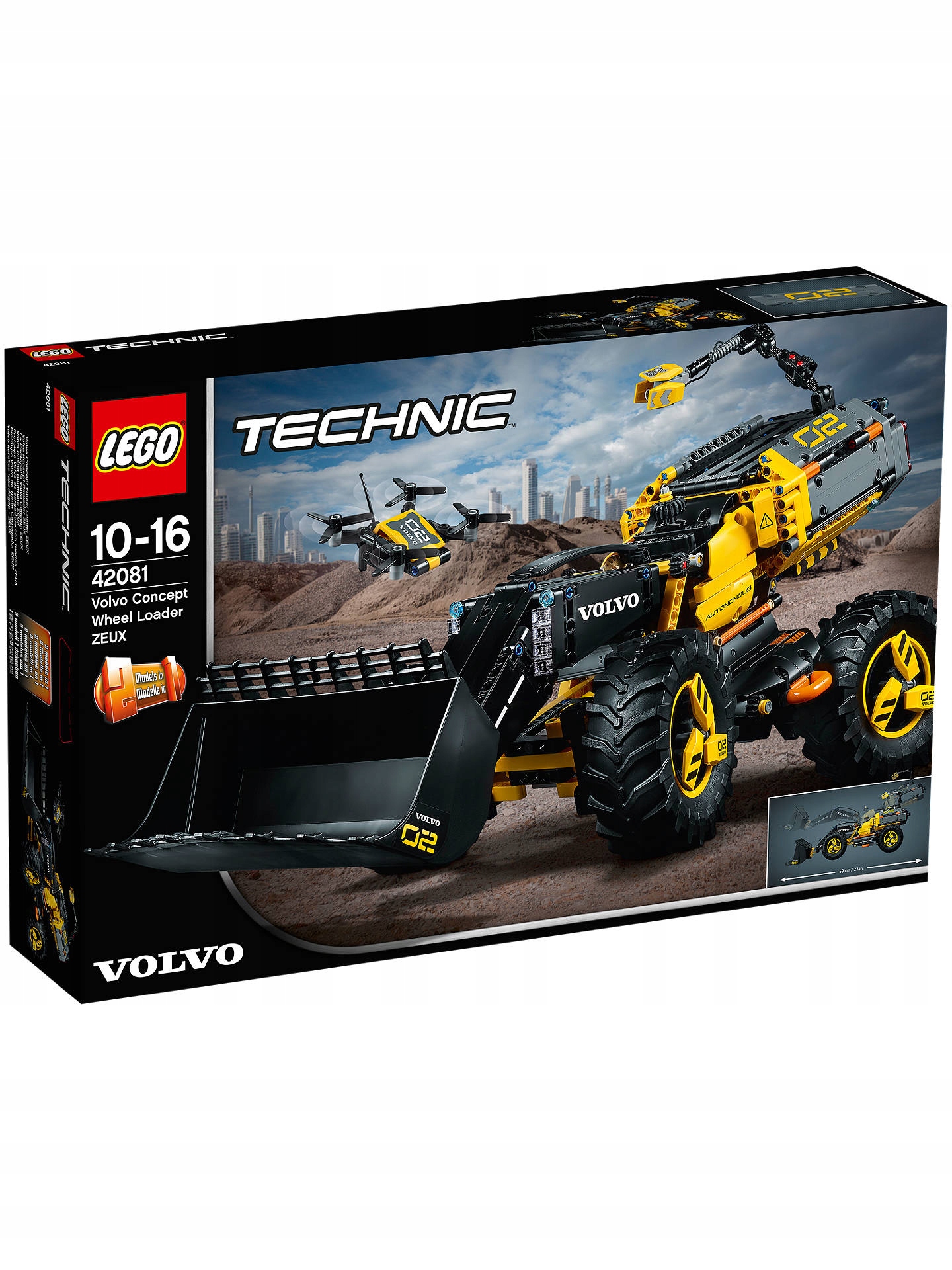 LEGO TECHNIC 42081 Volvo ładowarka kołowa ZEUX - 7707755209 - oficjalne ...