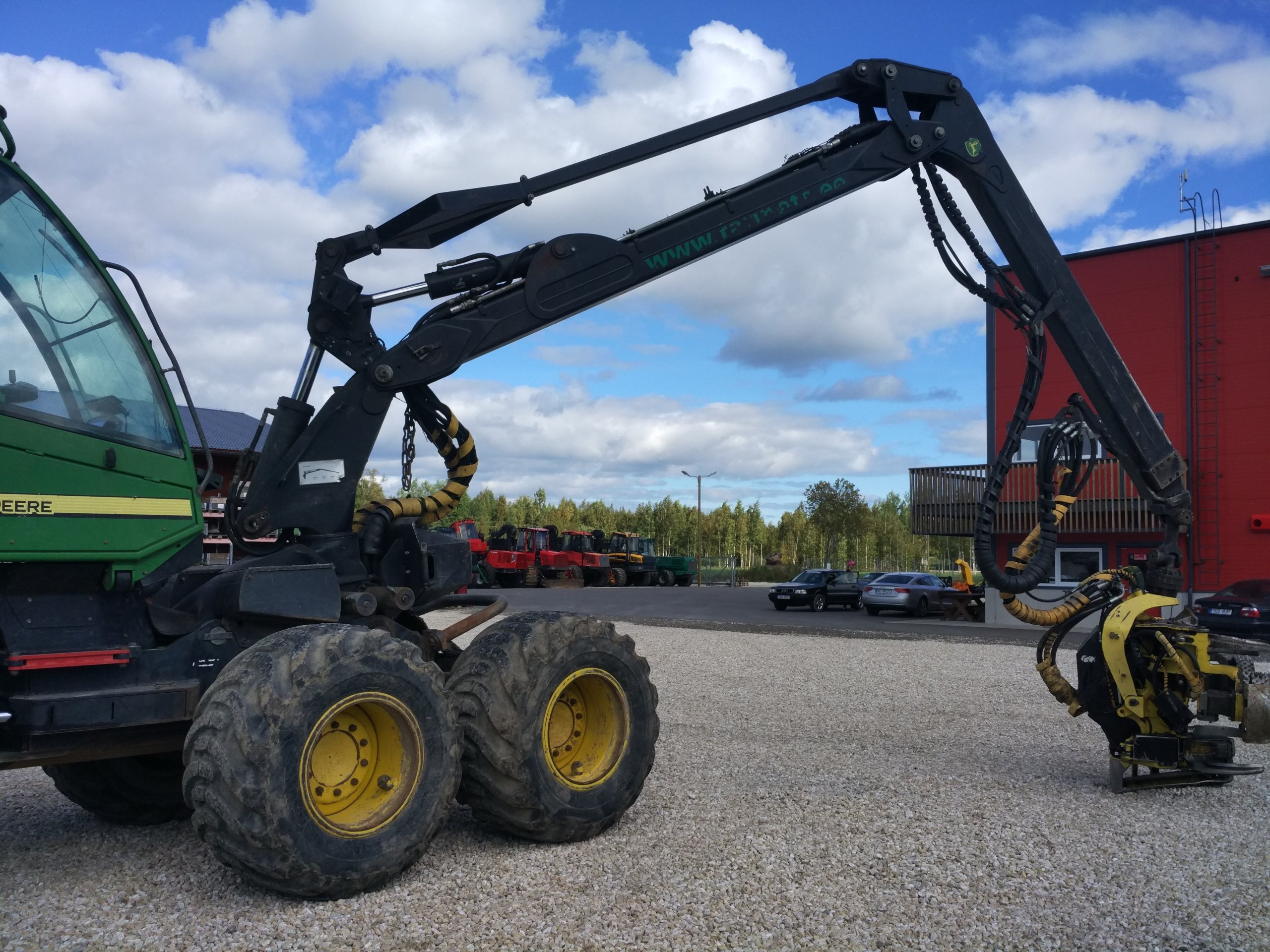 Harwester John Deere 1270D, 2008, 758 - 7023779075 - oficjalne archiwum ...