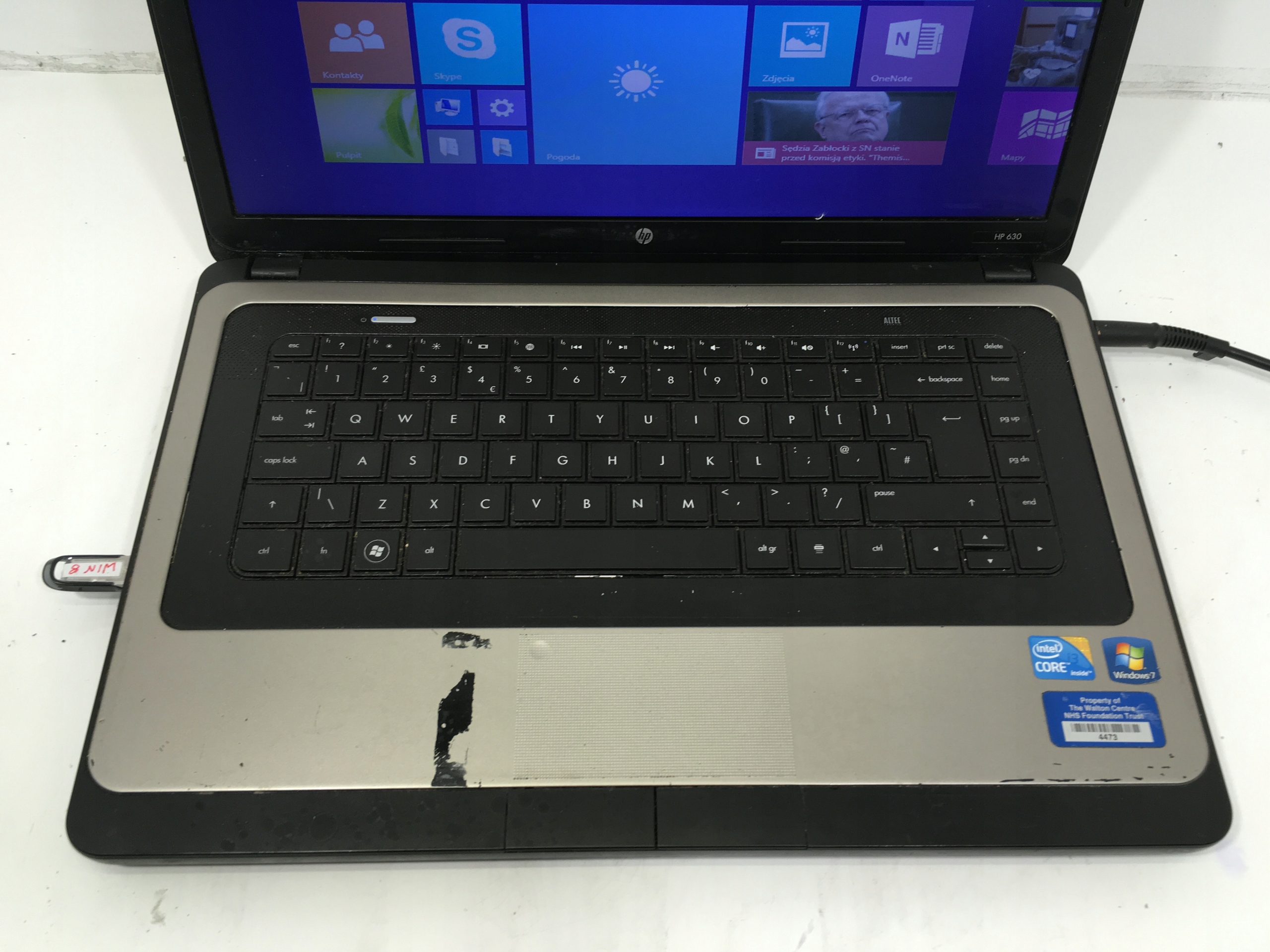 LAPTOP HP 630 i3 2x2.4GHz 2GB 15.6 ' JT79 - 7670472239 - oficjalne ...
