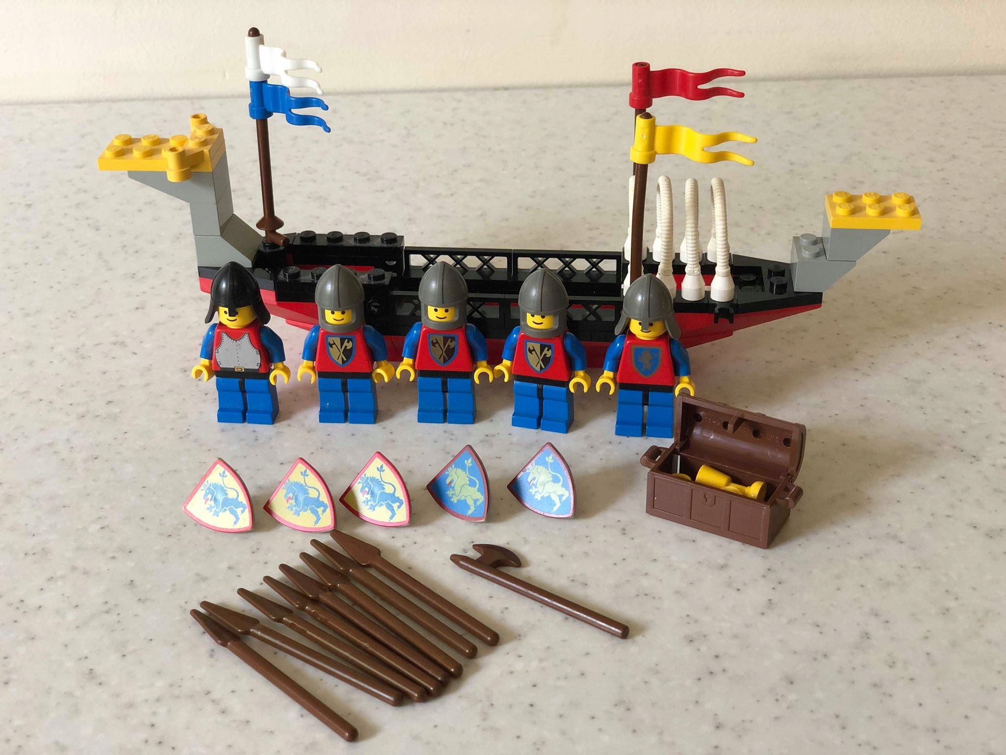 Lego 6049 Viking Voyager Castle Zamek BDB - 7477723790 - oficjalne ...