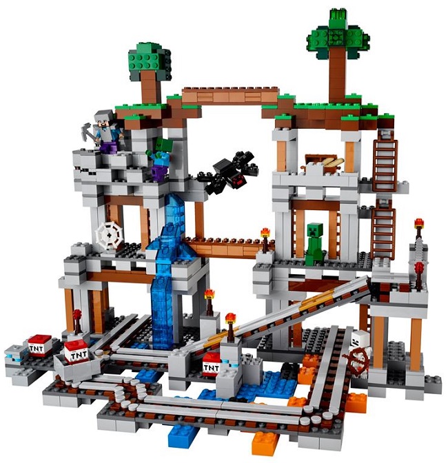 LEGO MINECRAFT KLOCKI 21118 MINE KOPALNIA - UNIKAT - 7536770437 ...