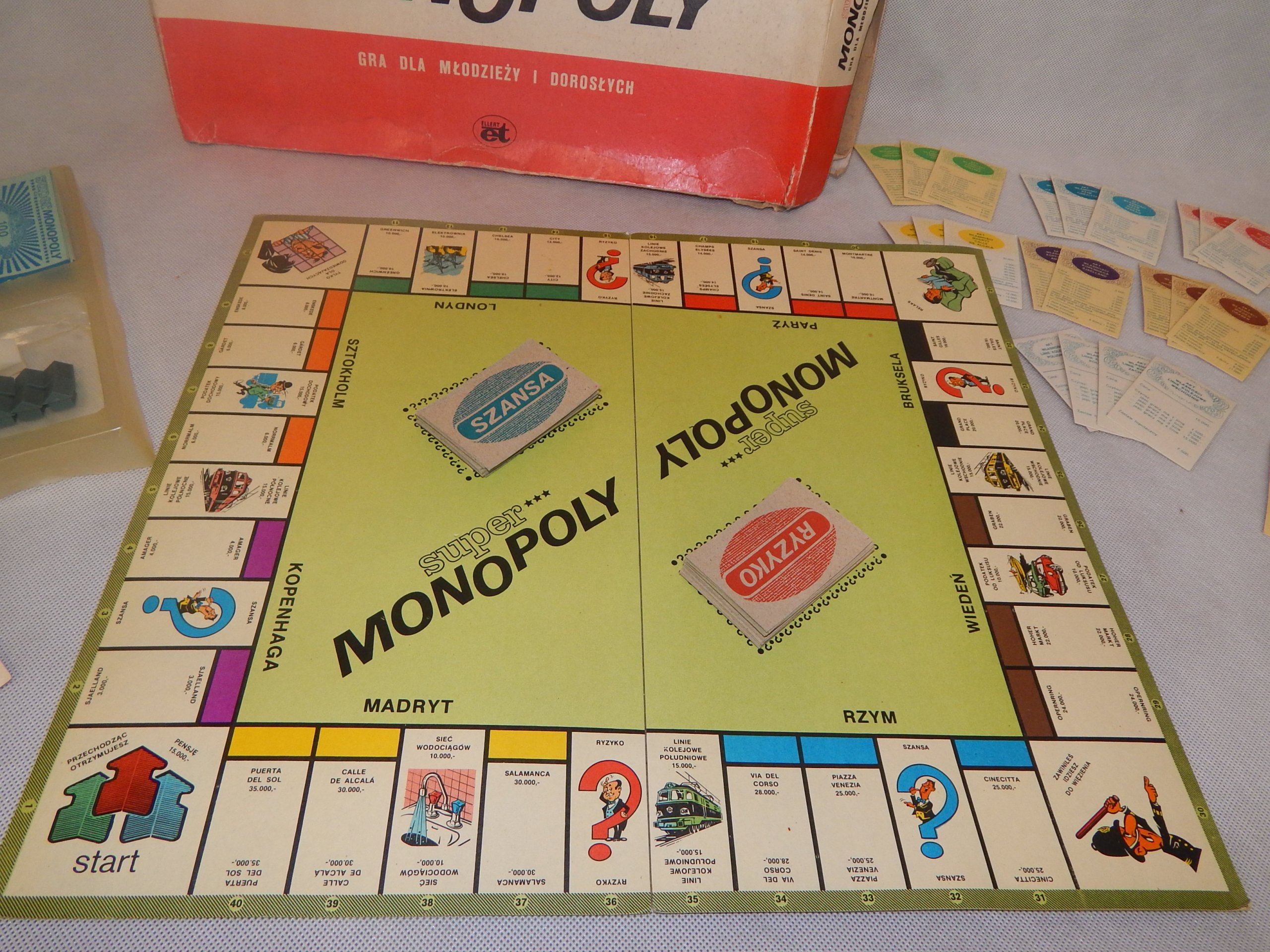 SUPER MONOPOLY Gra PRL'U - 7204060738 - oficjalne archiwum allegro
