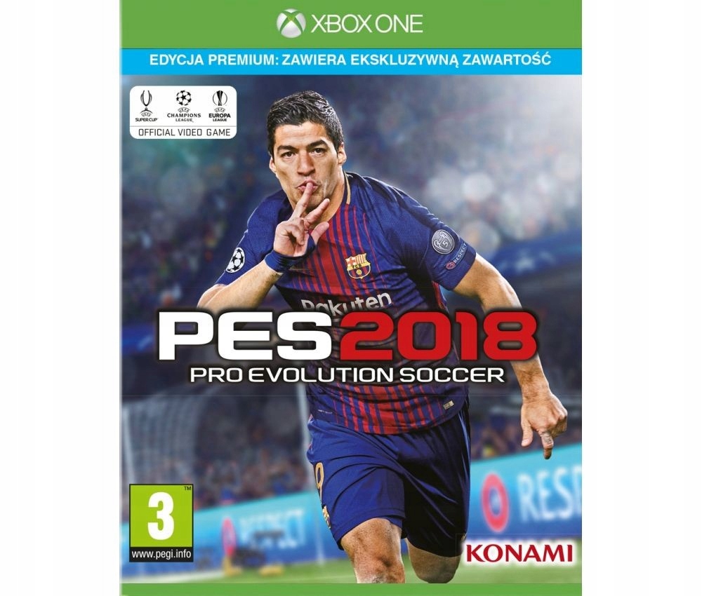 Pro Evolution Soccer PES 2018 Premium ED. XBOX ONE - 7425836138 ...