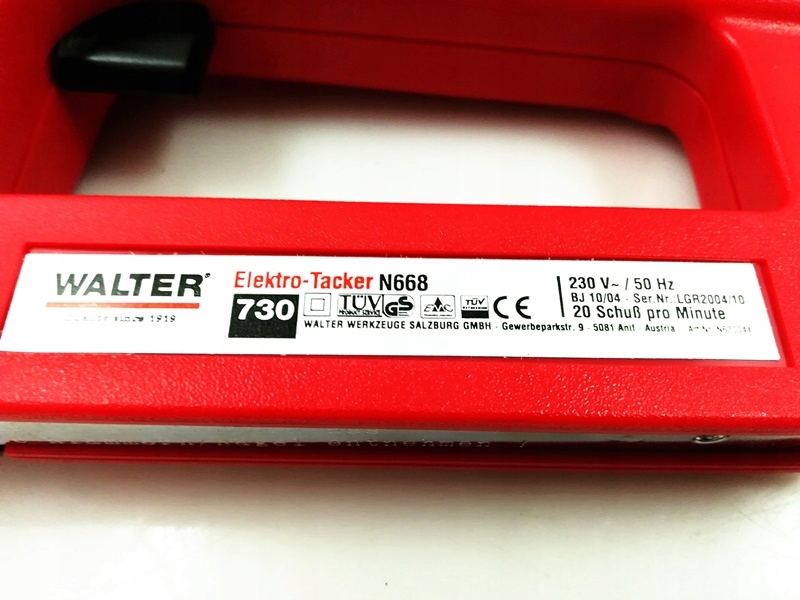 TAKER ZSZYWACZ ELEKTRYCZNY WALTER N668 - 7768990855 - oficjalne ...