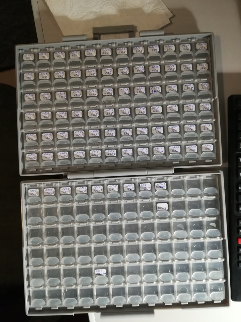 Organizer smd elementy elektroniczne box - 7587336257 - oficjalne ...