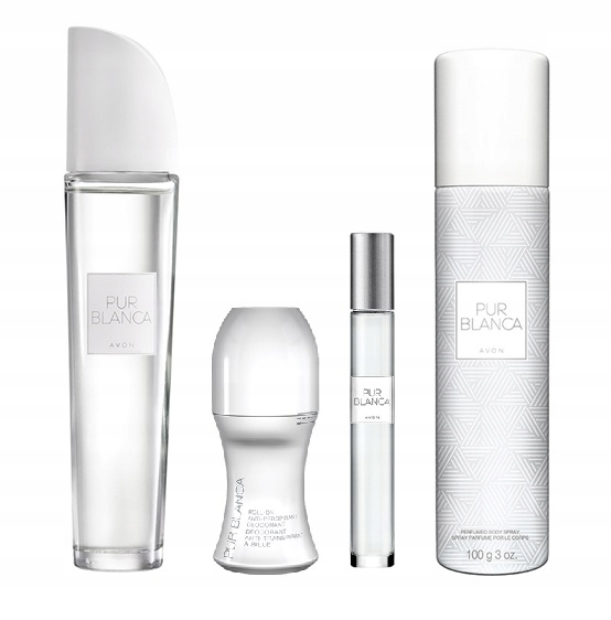 AVON_ Pur Blanca_ ZESTAW - 7649580580 - oficjalne archiwum Allegro