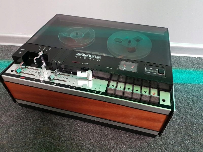 MAGNETOFON SZPULOWY UNITRA M-2405 S - 7691781316 - oficjalne archiwum Allegro