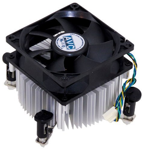NOWY COOLER AVC s.1366 4-PIN WCISKANY LGA1366 = FV - 6105335501 ...