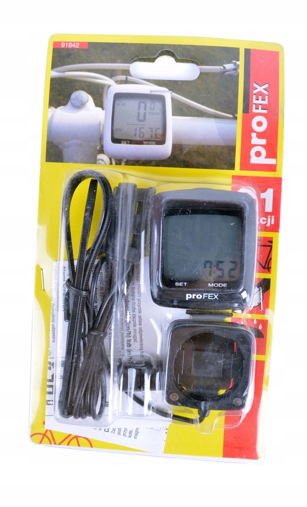 DI LICZNIK ROWEROWY PROFEX 21 FUNKCJI - 6721494807 - oficjalne archiwum Allegro