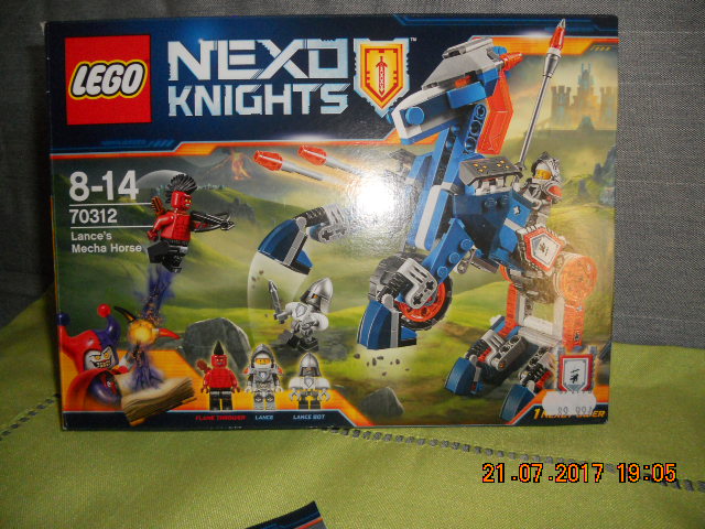 Lego Nexo Knights 70312"Mechaniczny koń Lance - 7001715931 - oficjalne archiwum Allegro