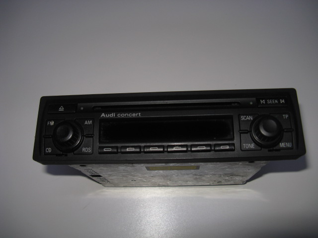 RADIO CD AUDI CONCERT 4B0035186G A3 A4 A6 A8 C5 B6 - 7209844971 - oficjalne archiwum Allegro