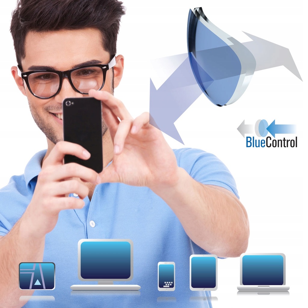 SZKŁA HOYA BLUE CONTROL HI-VISIONLONGLIFE+MONTAŻ - 7292887411 ...