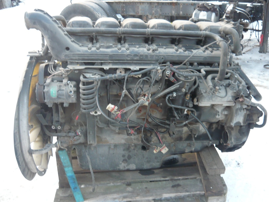 SILNIK SCANIA R480 EURO4 HPI - 6677680334 - oficjalne archiwum Allegro