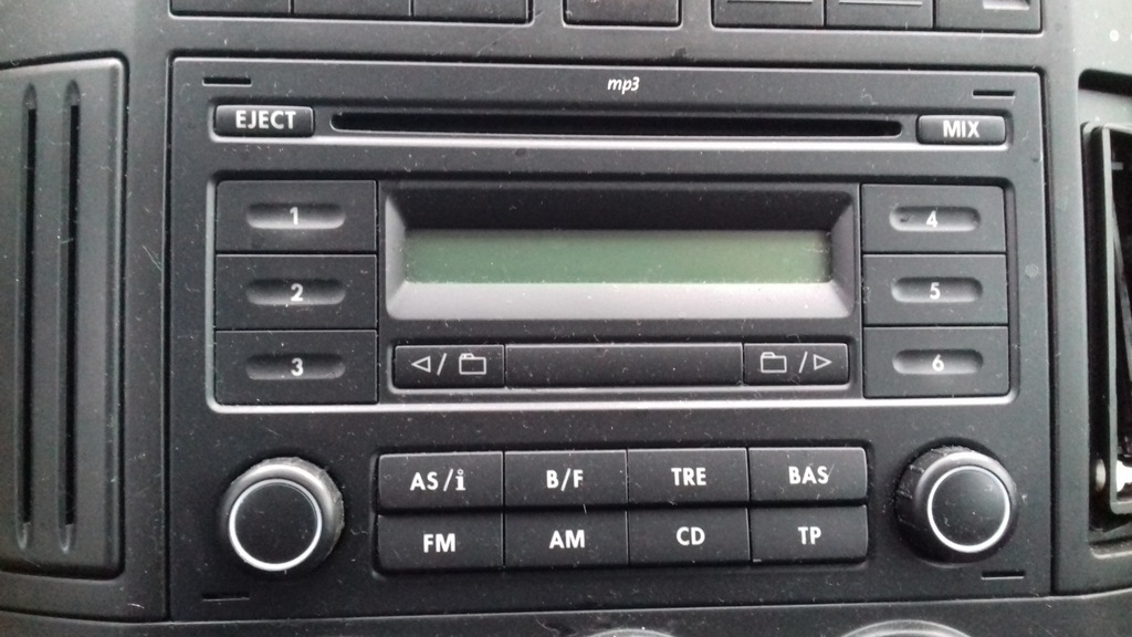 radio vw polo radioodtwarzacz 2004 2005 2006 2007 - 7433799025 - oficjalne archiwum Allegro