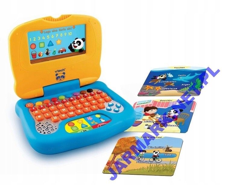 VTECH ENTDECKERREISE LAPTOP EDUKACYJNY J.NIEM-4655 - 6602704487 - oficjalne archiwum Allegro