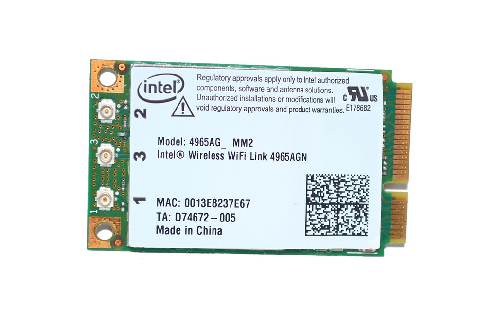 Intel Wireless WiFi Link 4965AGN HP - 7299060153 - oficjalne archiwum ...