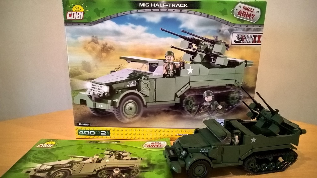 Cobi M16 Half-Truck World of Tanks WW2 2469 - 7166653962 - oficjalne ...