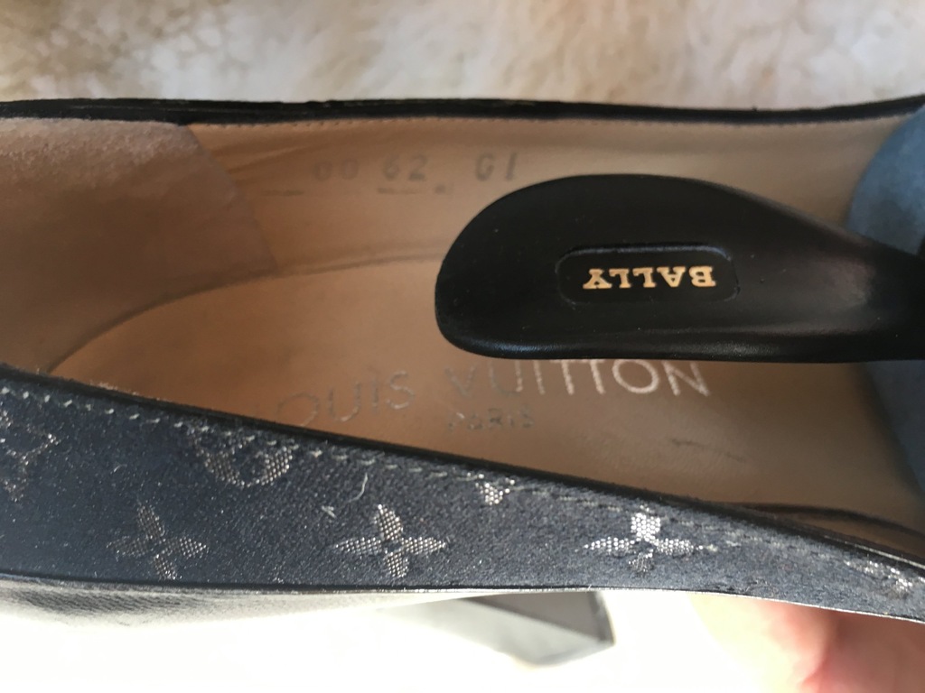 Louis Vuitton czolenka pantofle buty damskie 37,5 - 7092738356 - oficjalne archiwum Allegro