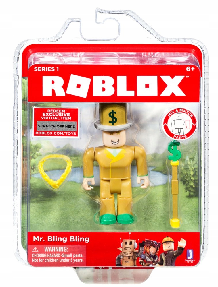 ROBLOX Figurka Mr Bling Bling Pack RBL10706 - 7523771064 - oficjalne ...