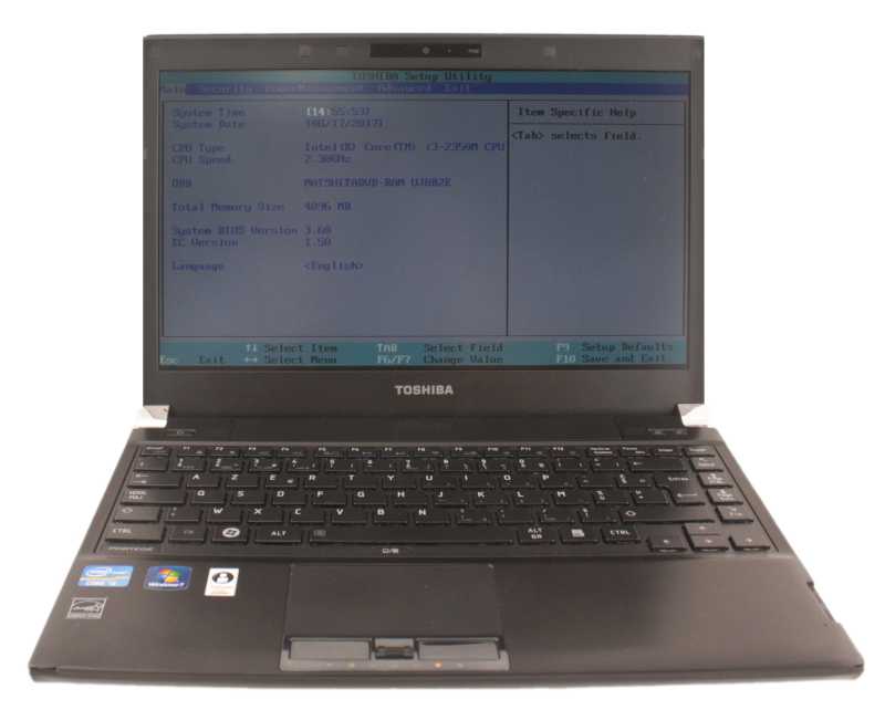 TOSHIBA PORTEGE R830 13'' i3-2350M 4GB/250GB 41922 - 7444693217 ...