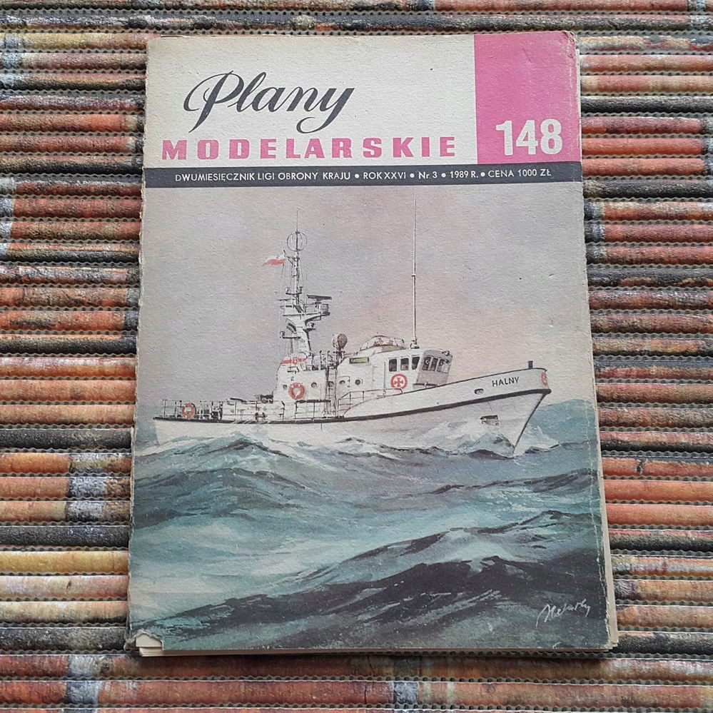 Plany Modelarskie 148 - statek R-17 Halny - 7512091400 - oficjalne ...