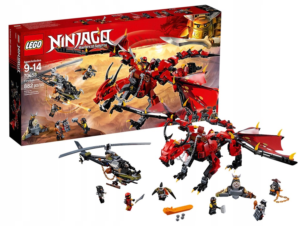 LEGO NINJAGO Firstbourne 70653 Wrocław - 7666252456 - oficjalne ...