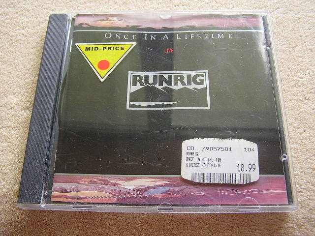 Runrig - Once In A Lifetime (Live) (CD).36 - 7300413751 - oficjalne ...