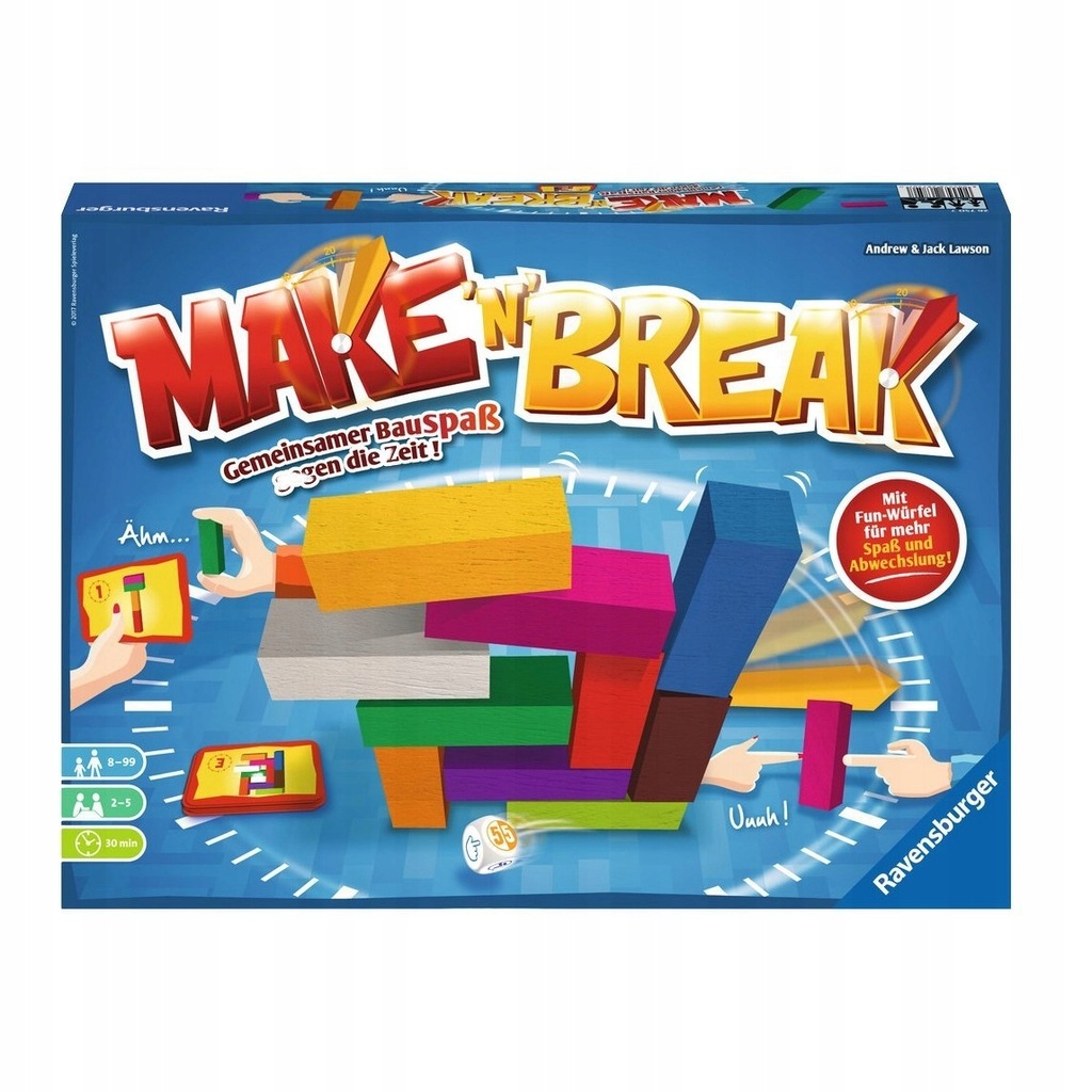 Gra Make 'n' Break 17 Ravensburger 26750 - 7592845779 - oficjalne ... Gra Make 'n' Break 17 Ravensburger 26750 - 7592845779 - oficjalne ...