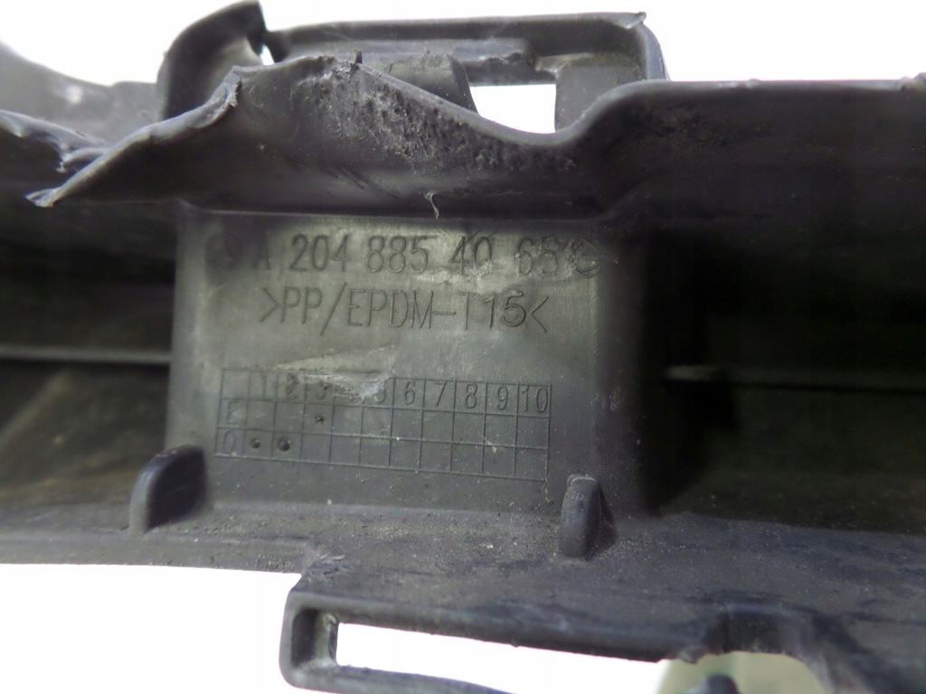 MERCEDES W204 LIFT ślizg zderzaka A2048854065 - 7490547528 - oficjalne ...