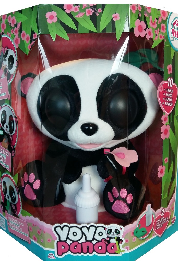 095199 YOYO PANDA INTERAKTYWNA DUŻA JOJO MIŚ JE - 7127939802 - oficjalne archiwum Allegro