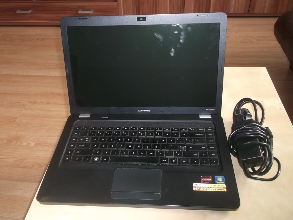 Compaq Presario CQ56 - czarny ekran - 320Gb 3GB - 7317190542 ...