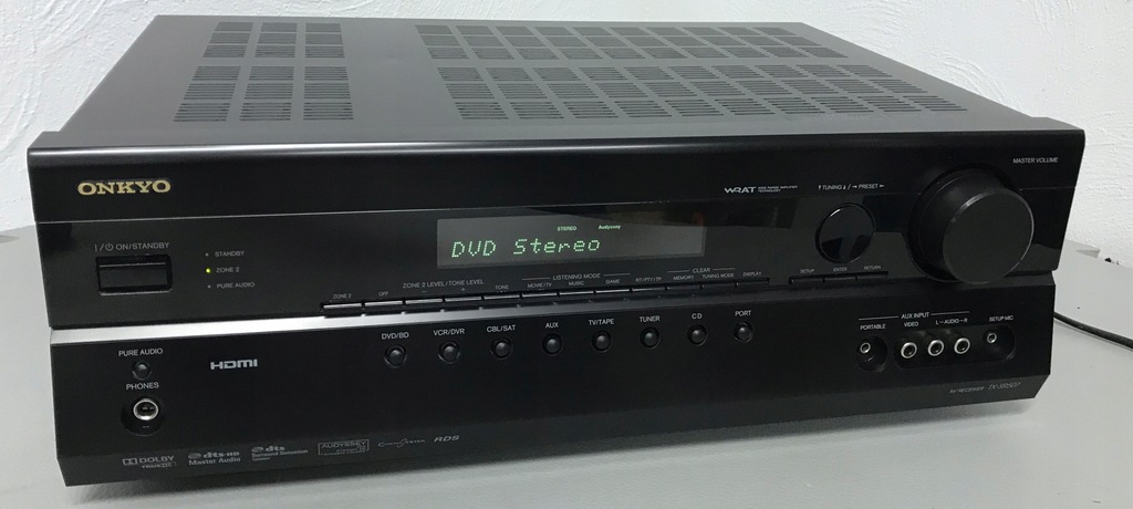 Amplituner Onkyo TX-SR507 5.1 HDMI Pilot - 7670448544 - oficjalne archiwum Allegro
