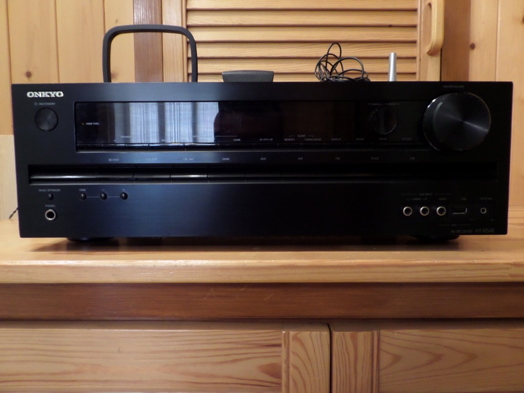 Amplituner kina domowego Onkyo HT-R548 - 7408663895 - oficjalne archiwum Allegro
