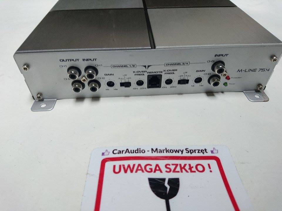 Wzmacniacz Gladen Audio M-line 75.4 (mosconi steg - 7060000808 - oficjalne archiwum Allegro